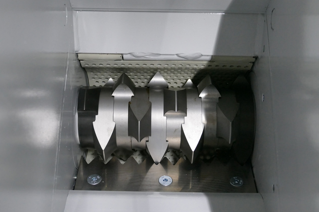 Neuer Labor Shredder M400/1-200 | Erdwich Zerkleinerungs-Systeme GmbH